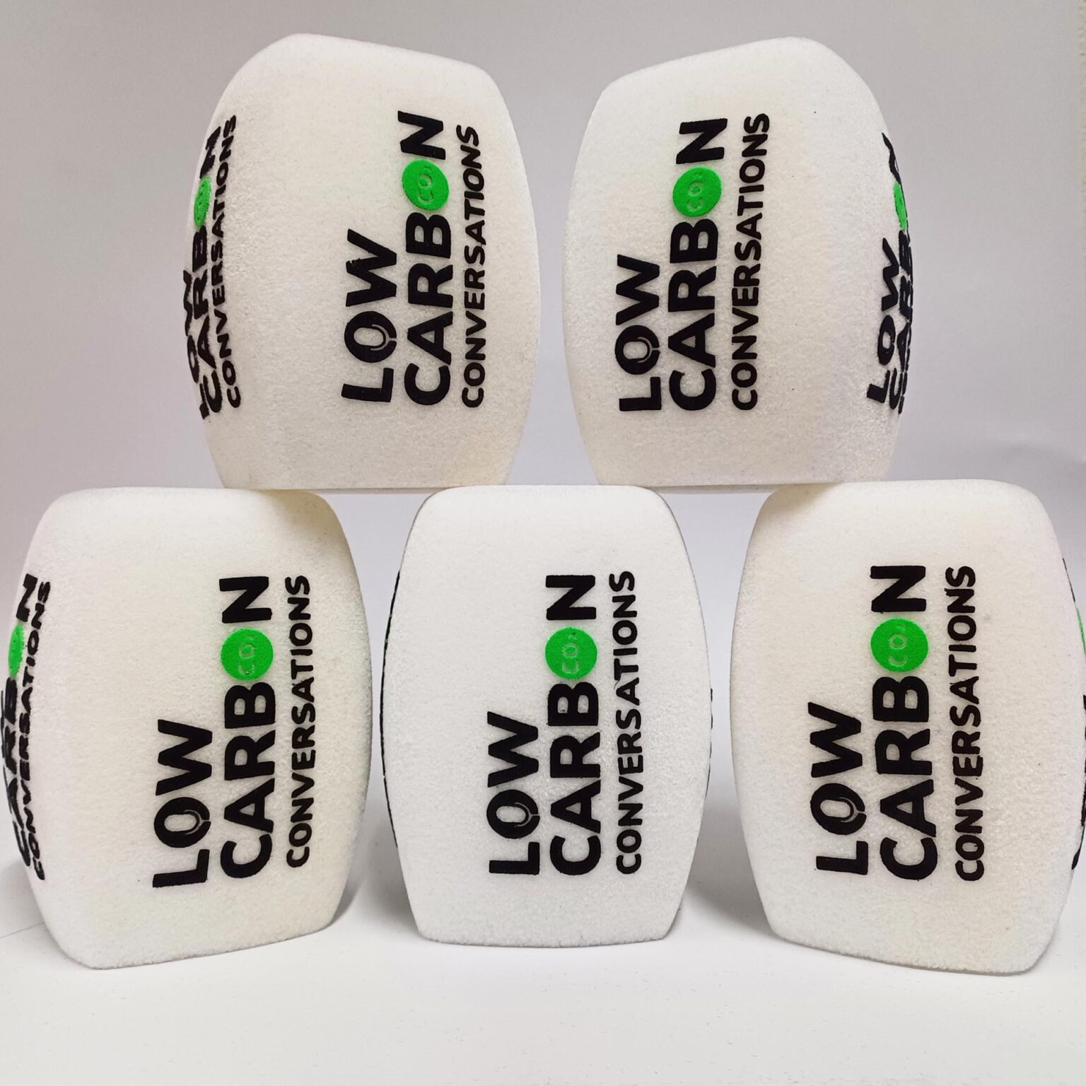 Custom printed microphone windshield cover to UK - for Low Carbon ...