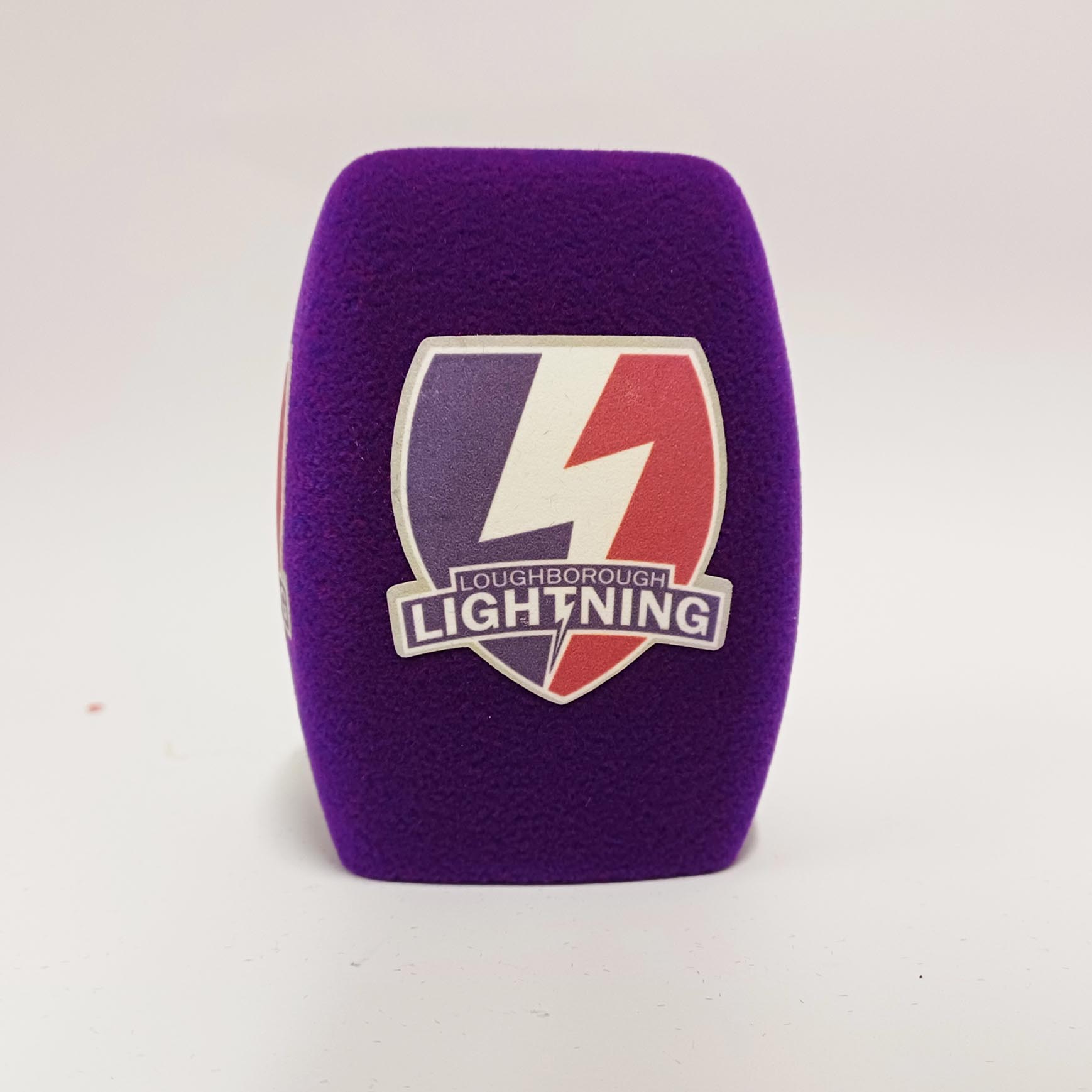 Custom printed microphone windshield cover to UK - for Loughborough ...