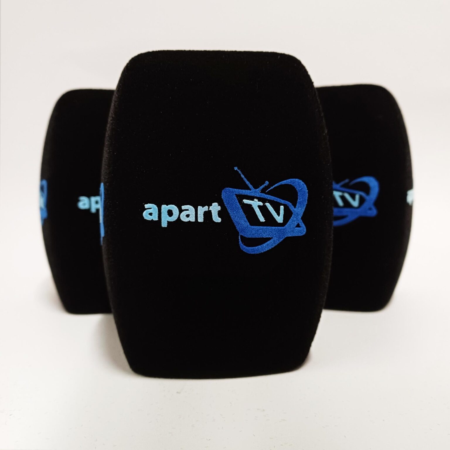 Custom printed microphone windshield to LU - for Apart Tv