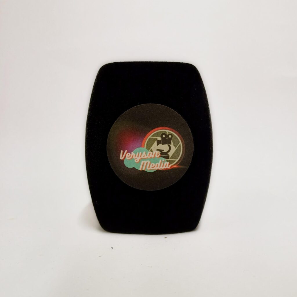 Custom printed microphone windshield to BE - for Veryson media