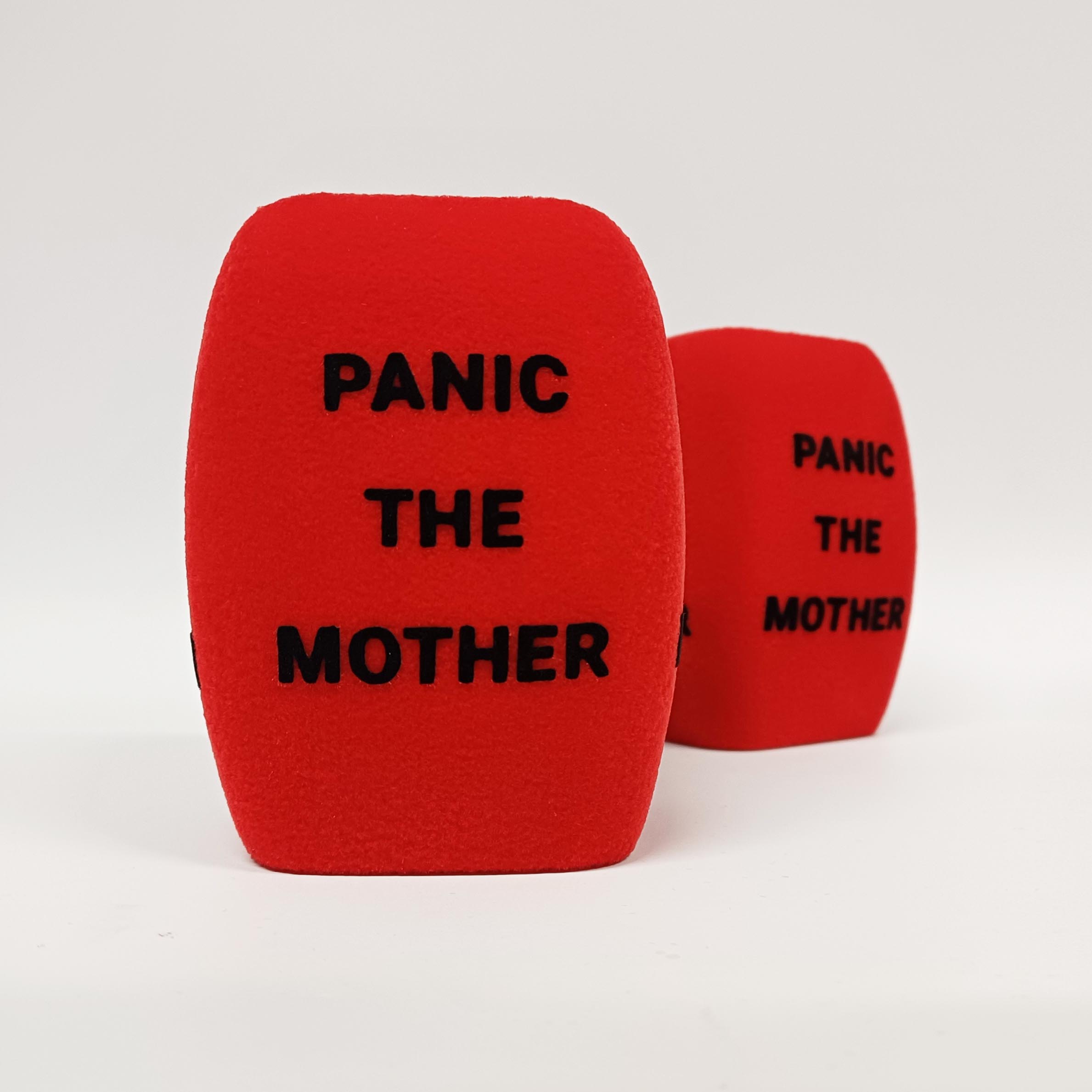Custom printed microphone windshield cover to ES - for Panic The Mother