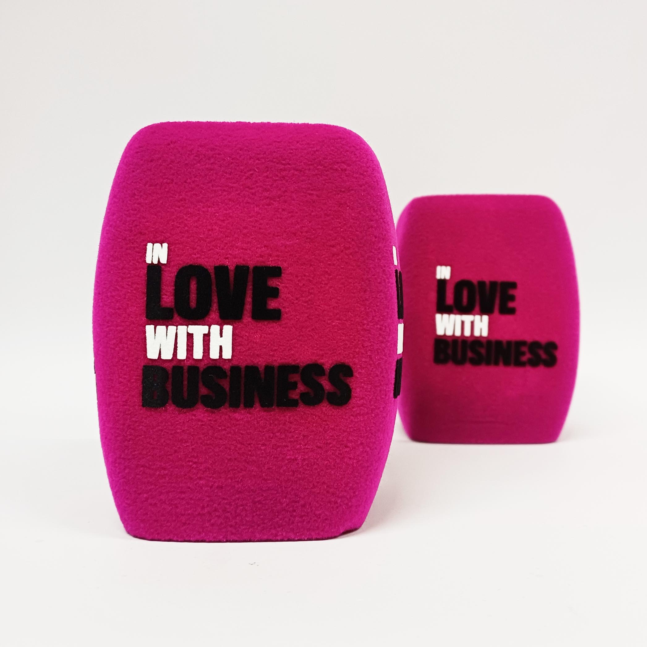 Custom printed microphone windshield cover to UK - for In Love With ...