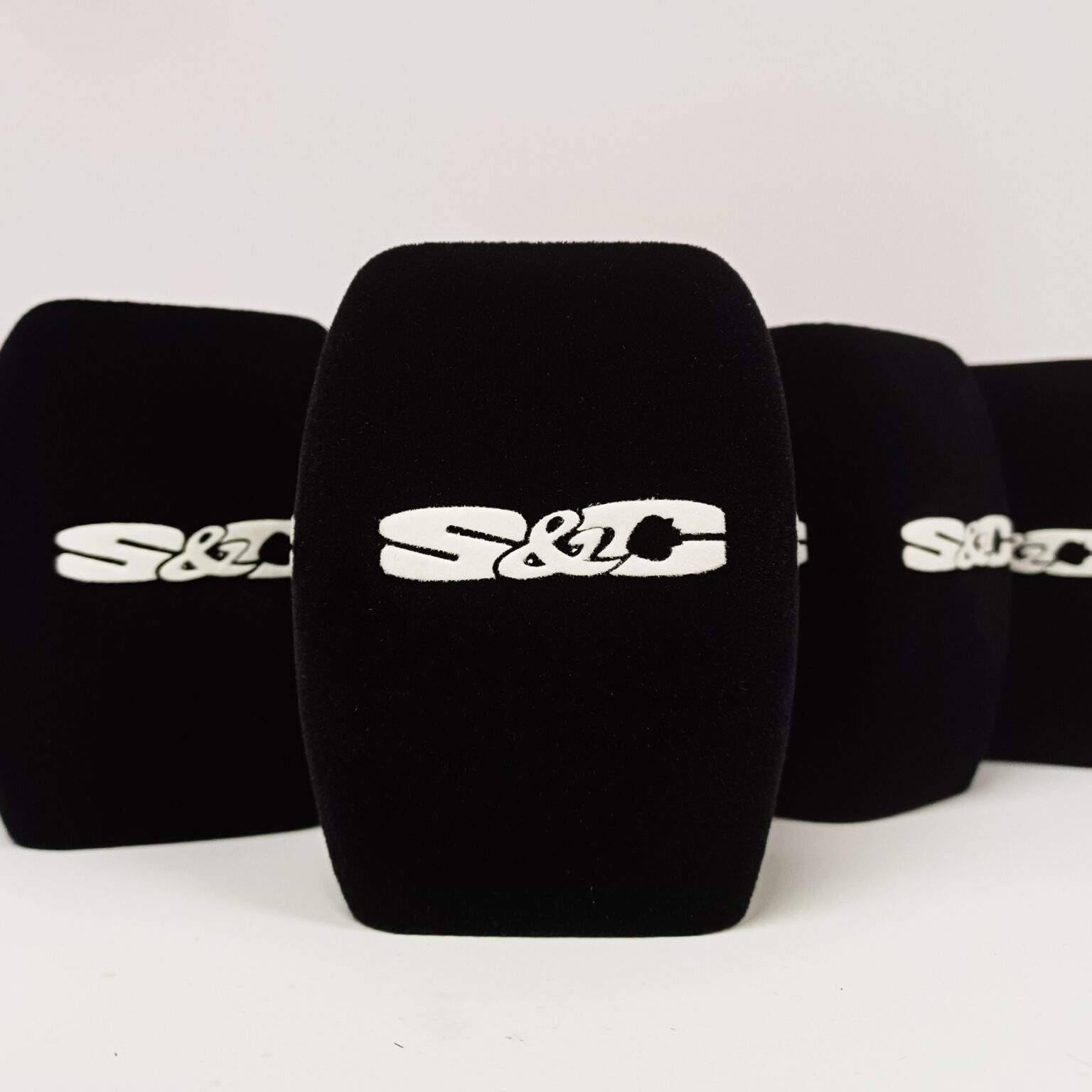 Custom printed microphone windshield foam to UK - for S&C