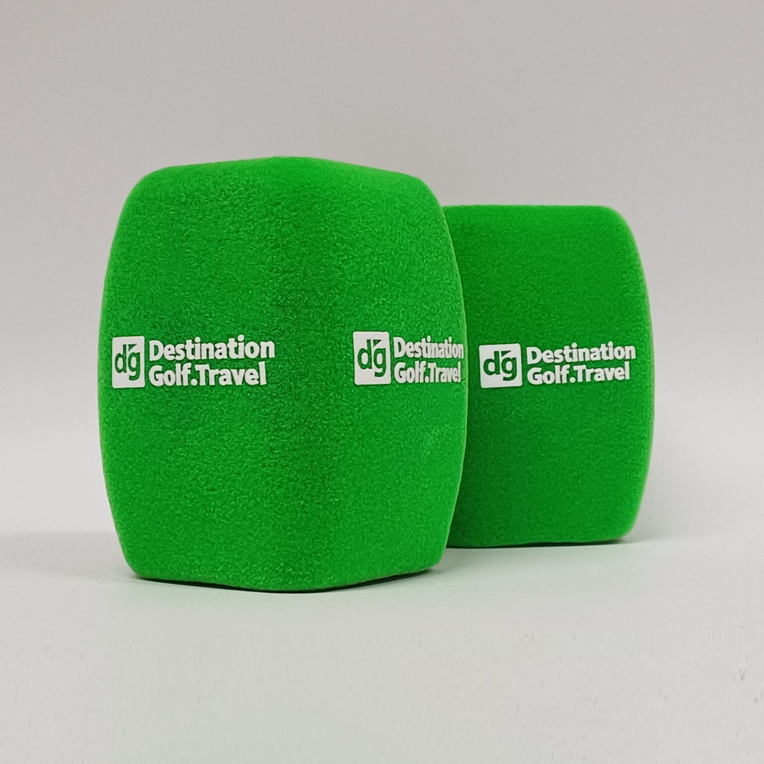 Custom printed microphone windshield foam to IE - for Destination Golf ...