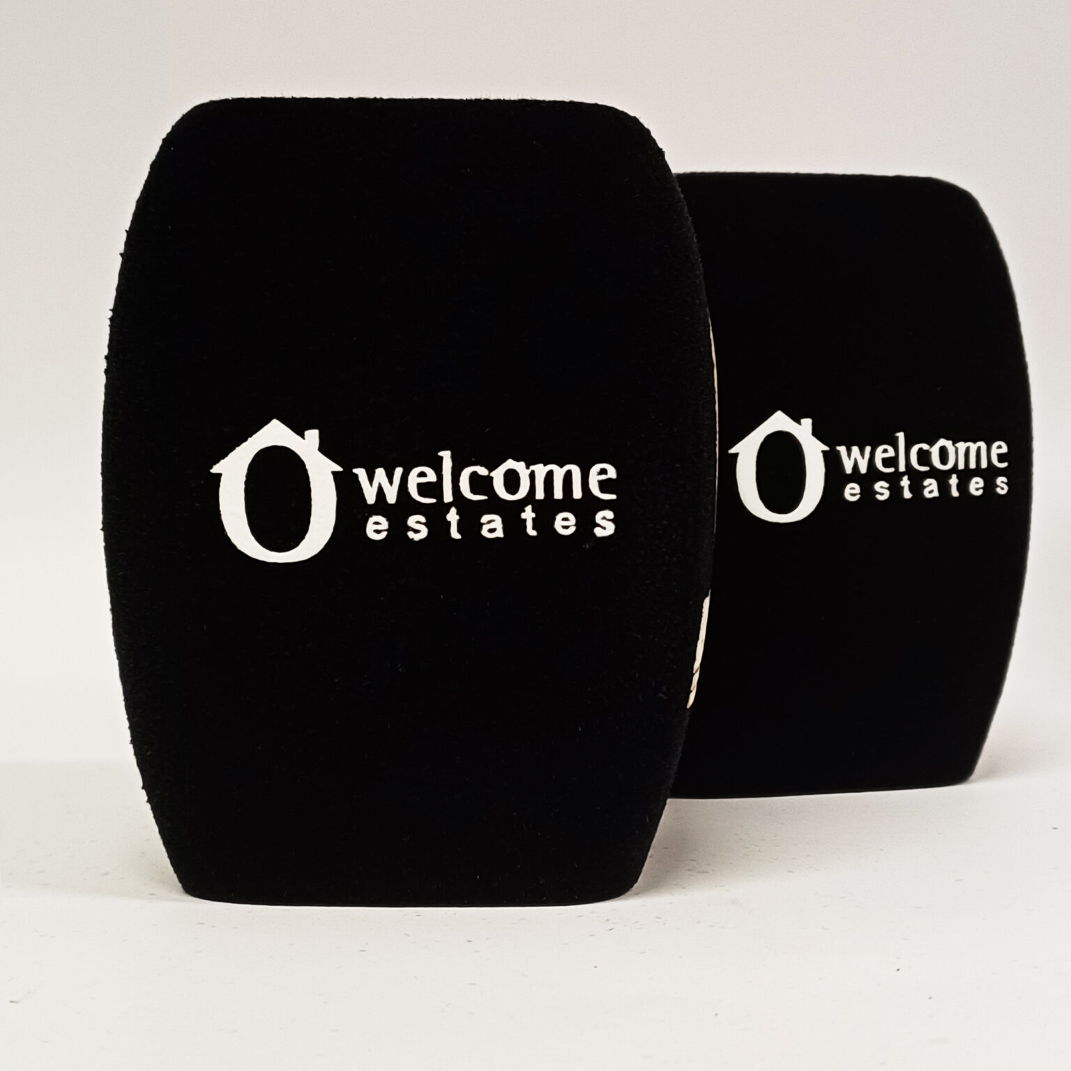 Custom printed microphone windshield foam to UK - for Welcome estates