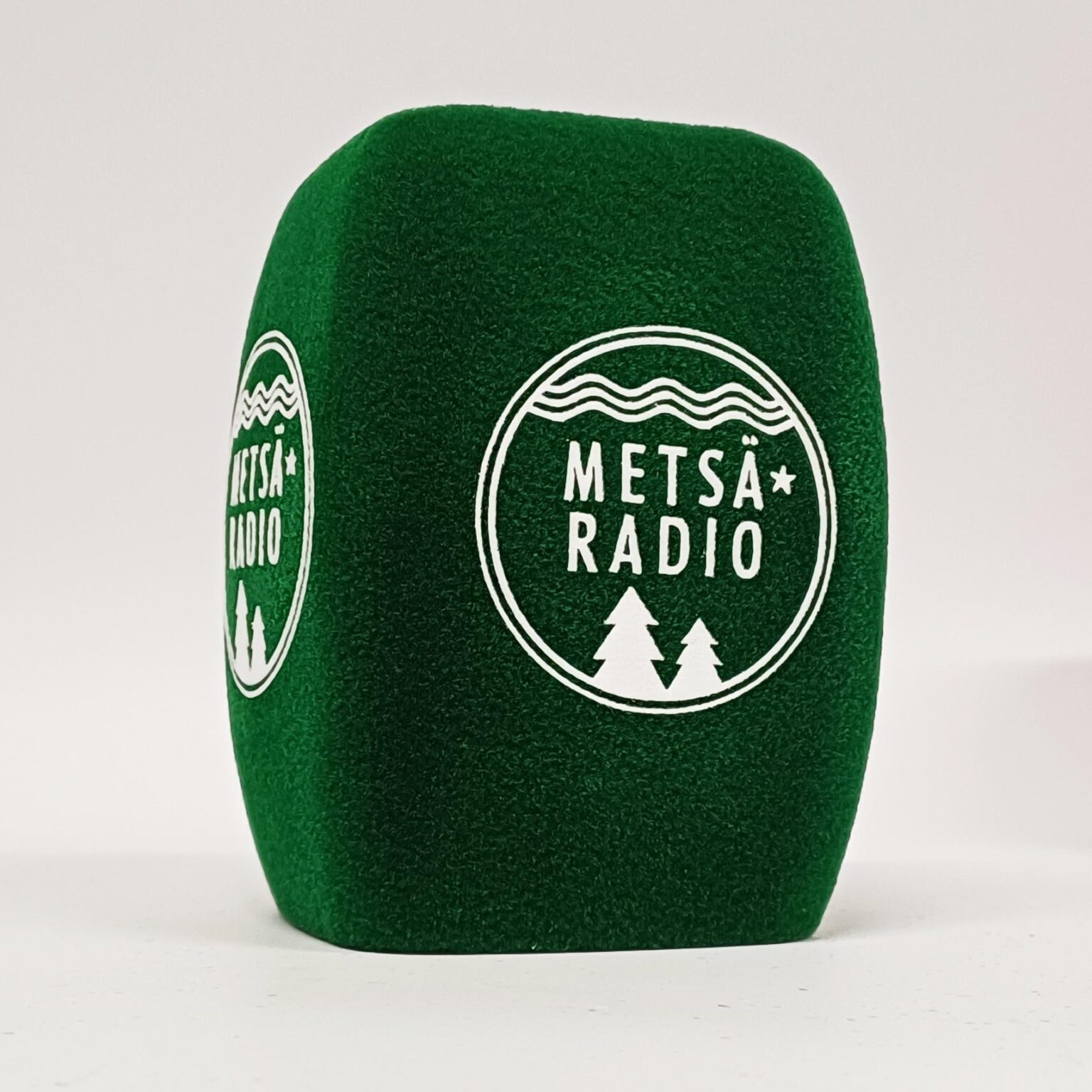 Printed mic windshield to FI - for Metsä Radio