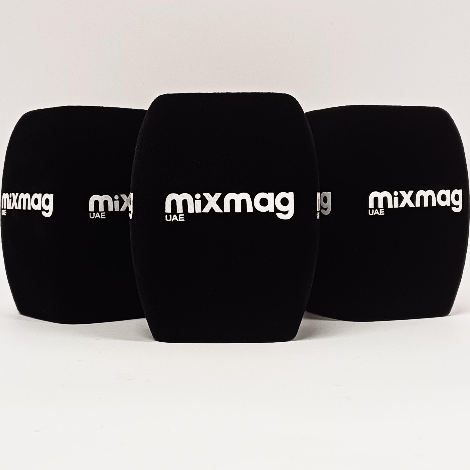 Custom microphone cover black | Print on microphone windshield foam