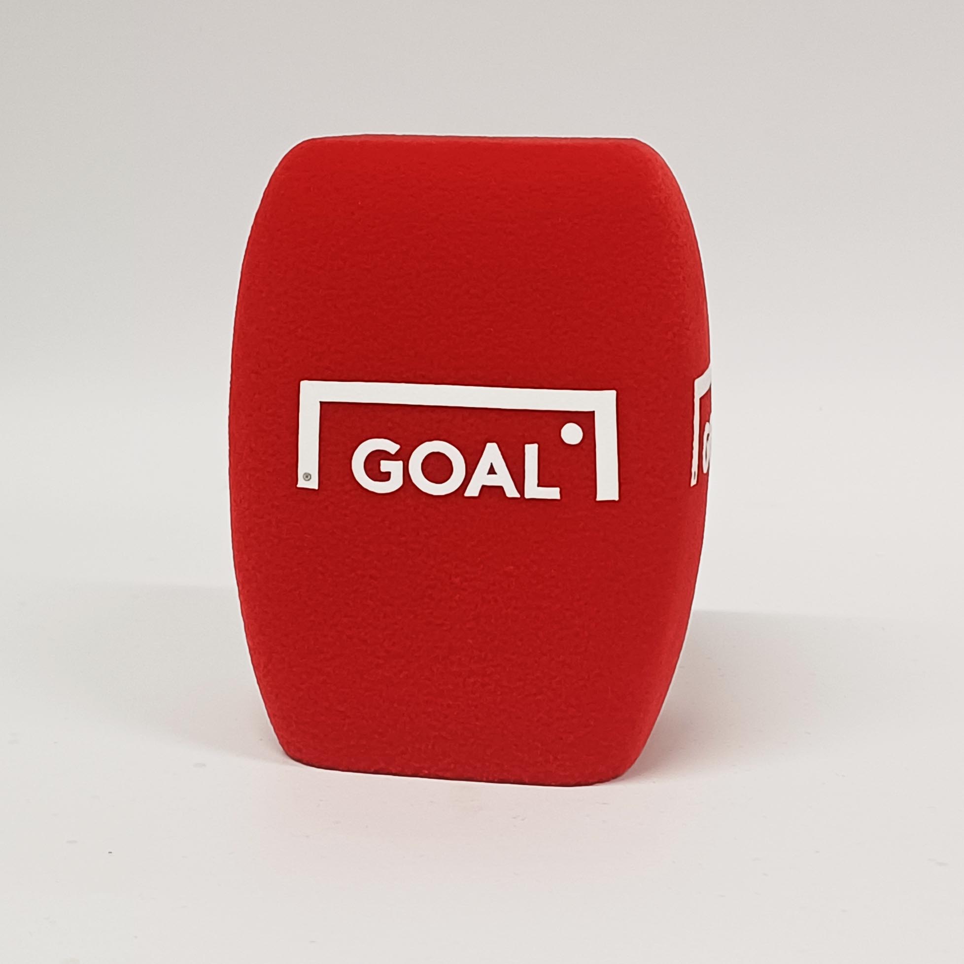 Printed mic windshield to SA - for Goal