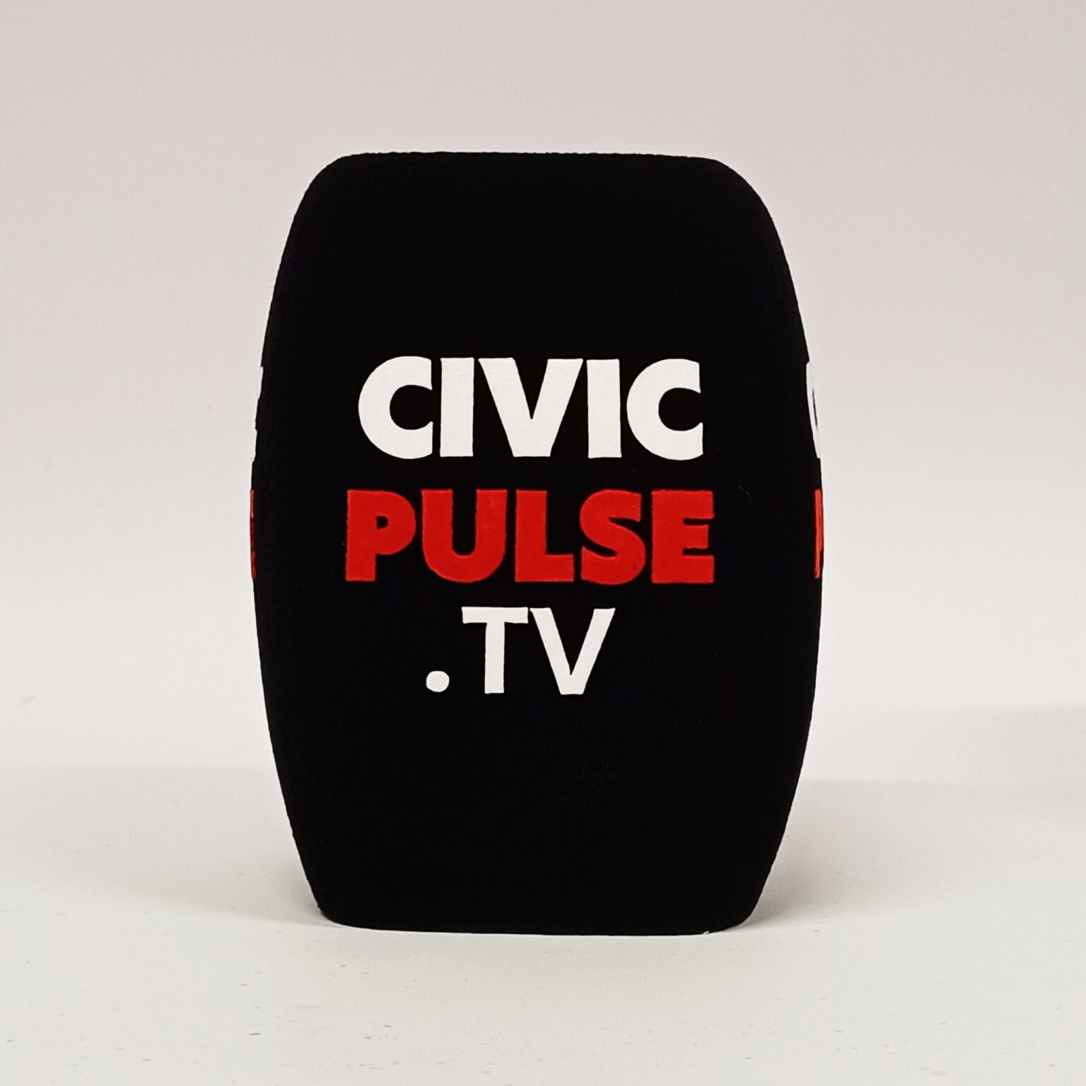 Custom printed microphone windshield to US - for Civic Pulse Tv