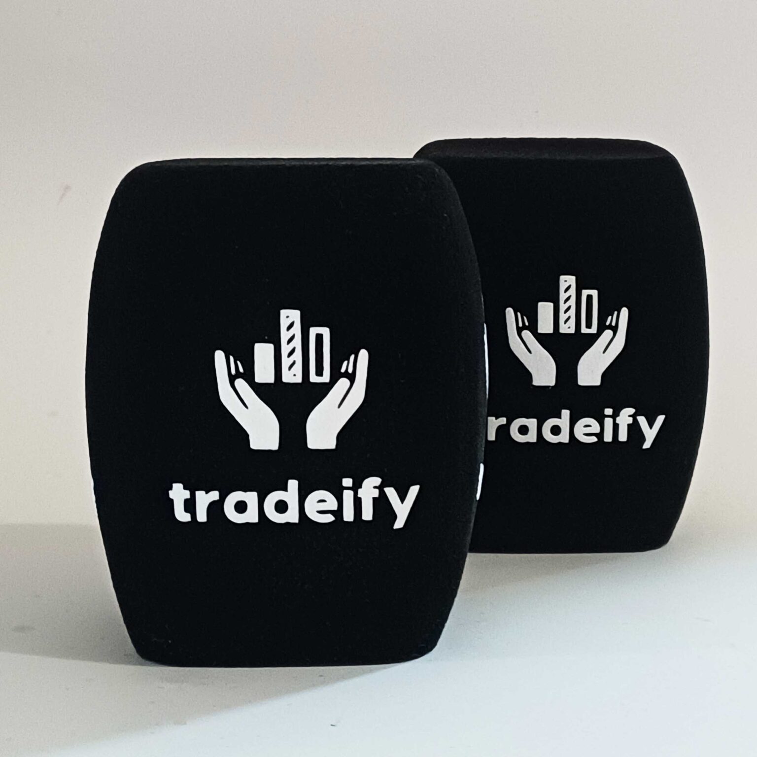 Custom printed microphone windshield cover to UK - for Tradeify