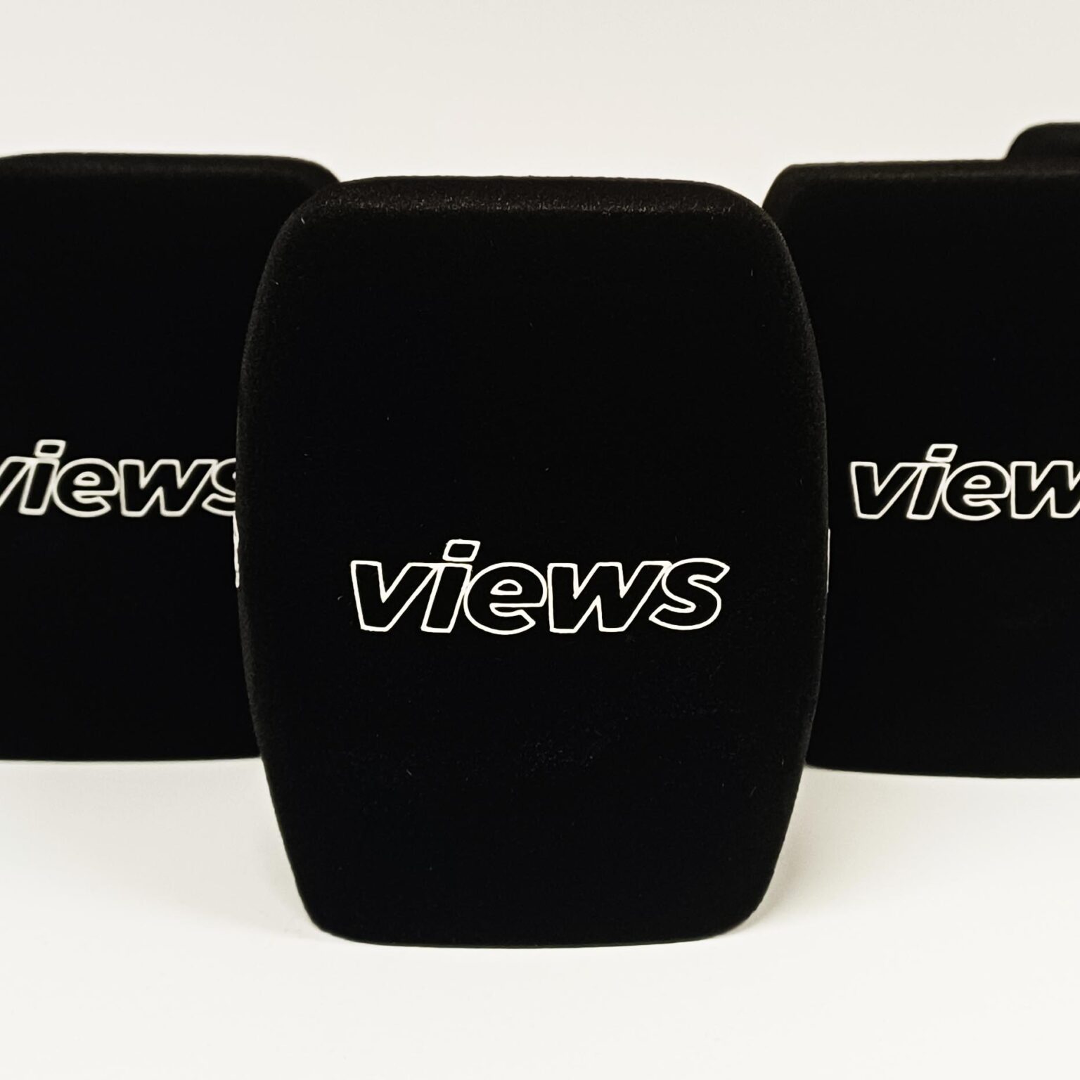 Custom printed microphone windshield foam to FR - for Views